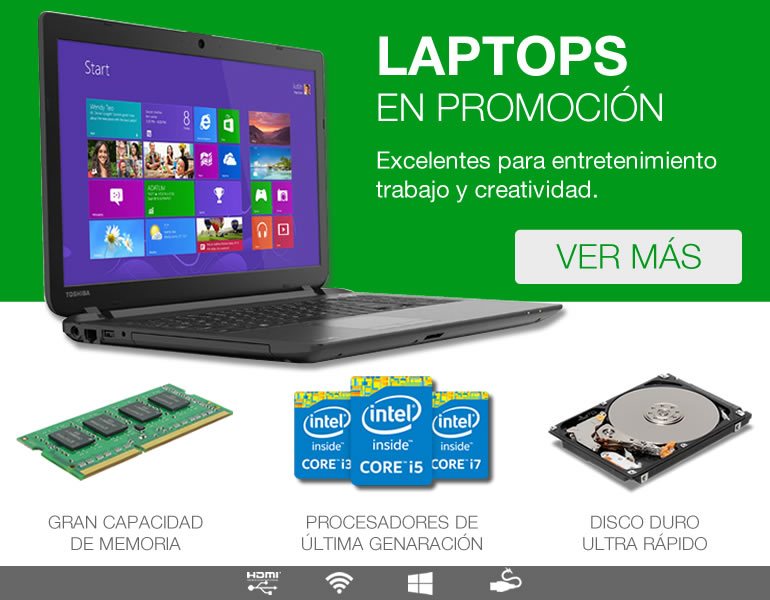 PC Notebook especialistas en laptops y tecnologia